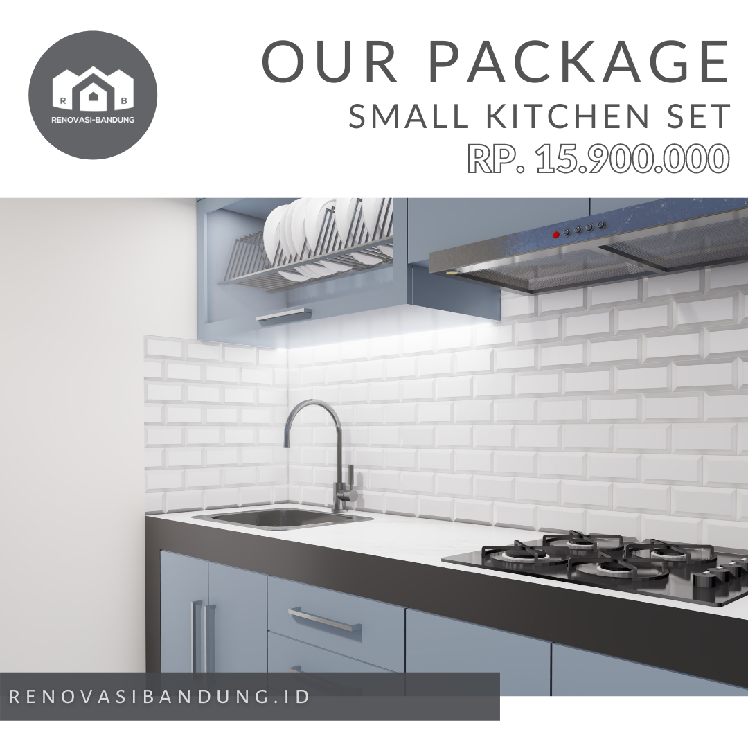 Small Kitchen Set Package – Renovasi Bandung