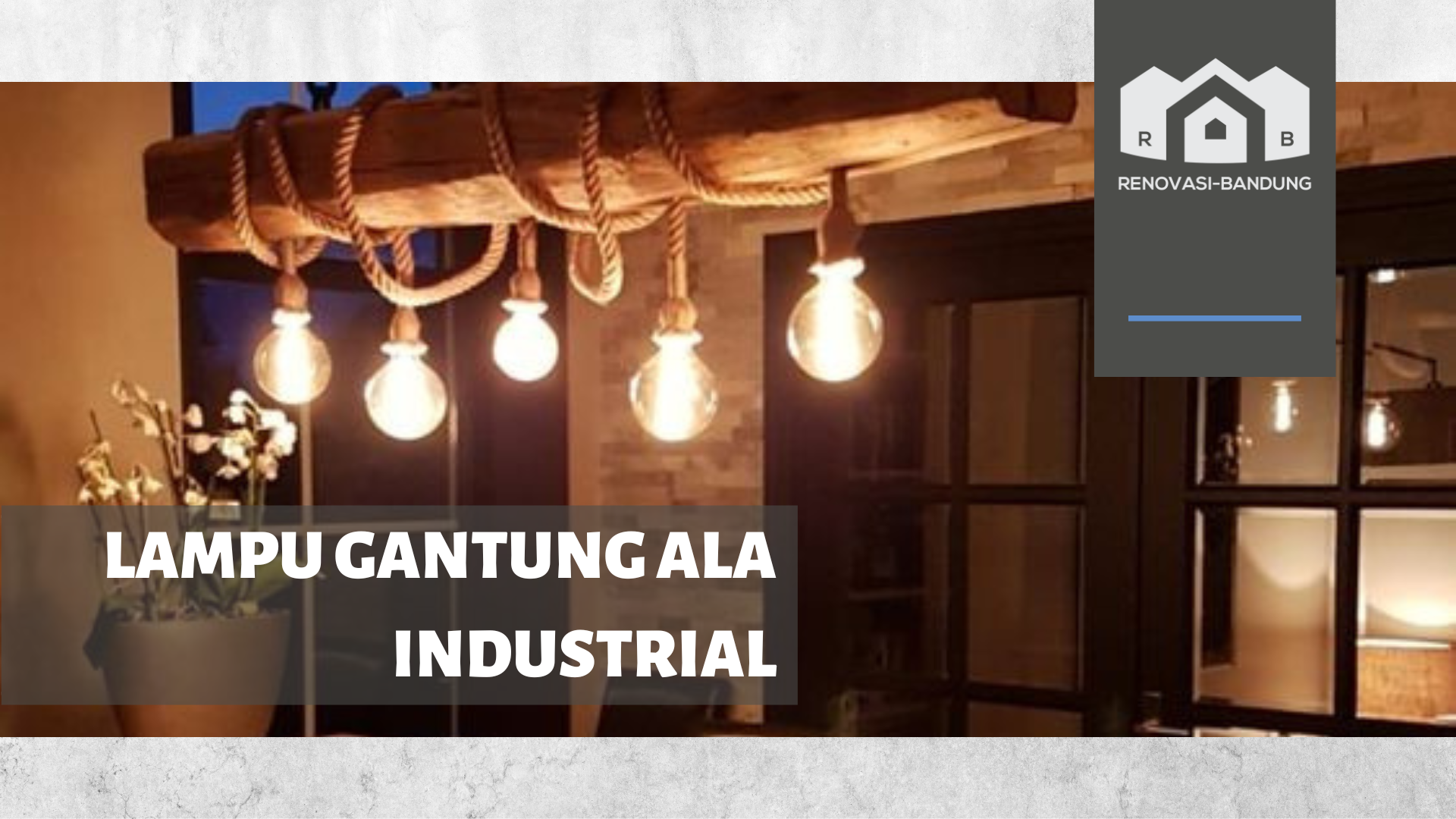 6 Inspirasi Lampu Gantung Minimalis – Renovasi Bandung