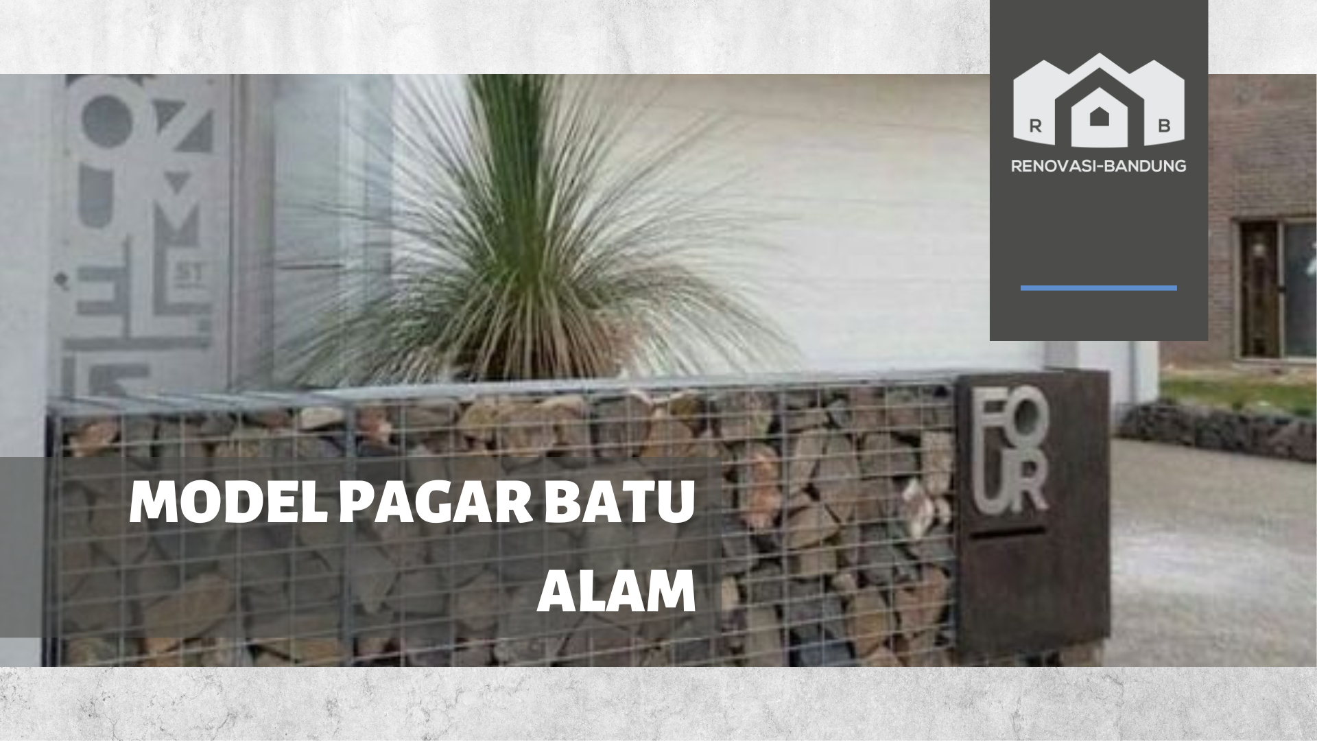 Inspirasi Model Pagar Rumah Minimalis – Renovasi Bandung
